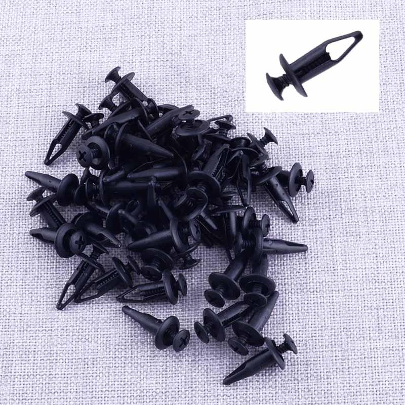 200Pcs Bumper Retainer Push Pin Clip Fastener Rivet 803709S Fit For GM ...