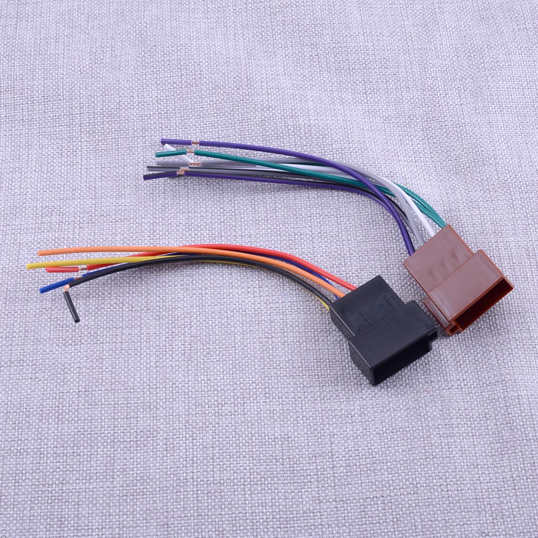 STEREO FEMALE SOCKET Radio ISO Wire Harness Adapter Connector Universal ...