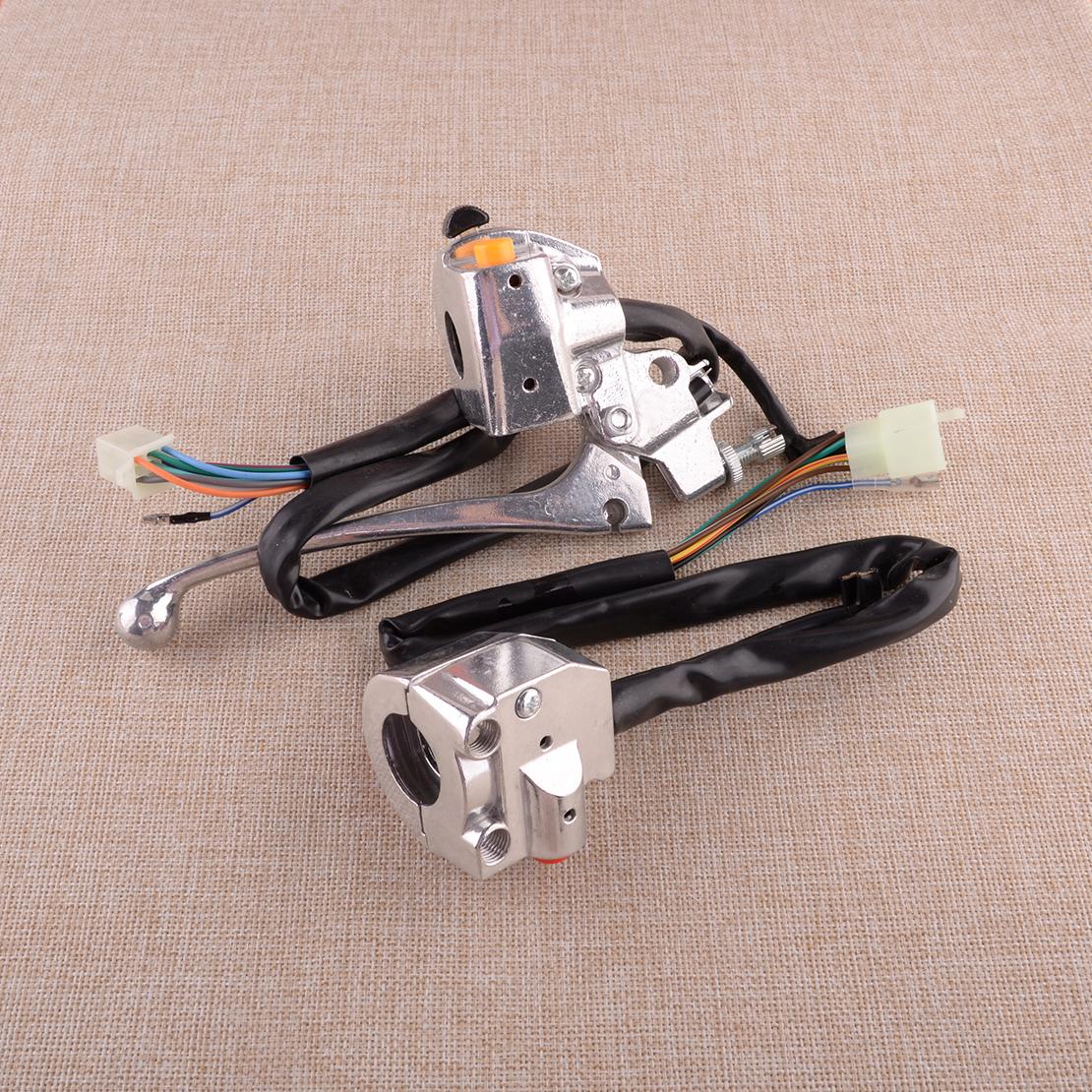 2pcs 7/8" Handlebar Lever Switch Fit for Honda CB125S CT90 XL350 XL250 ...