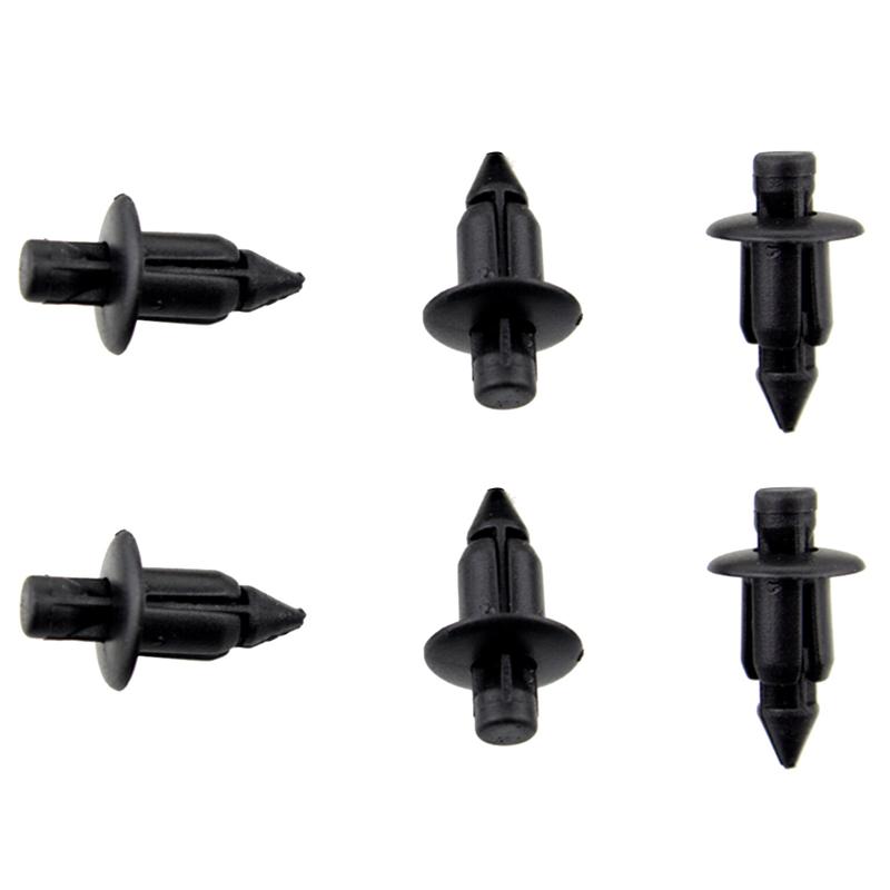 Fit for Suzuki Kawasaki Honda 6mm Rivet 09409-06314 reusable push clips ...