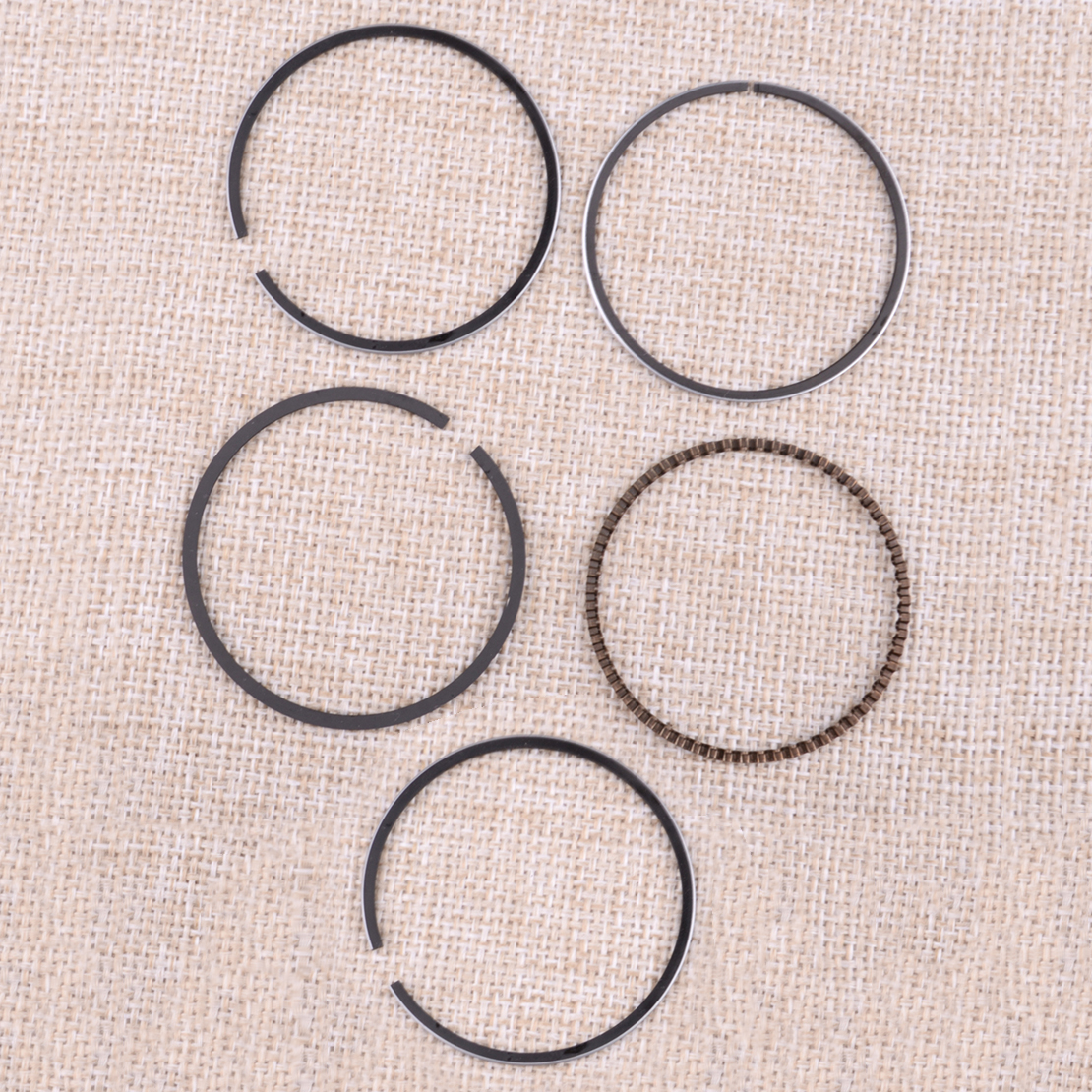 50mm Piston Rings Kits For 100cc Engine Motorised Bicycle Bike Scooter ...